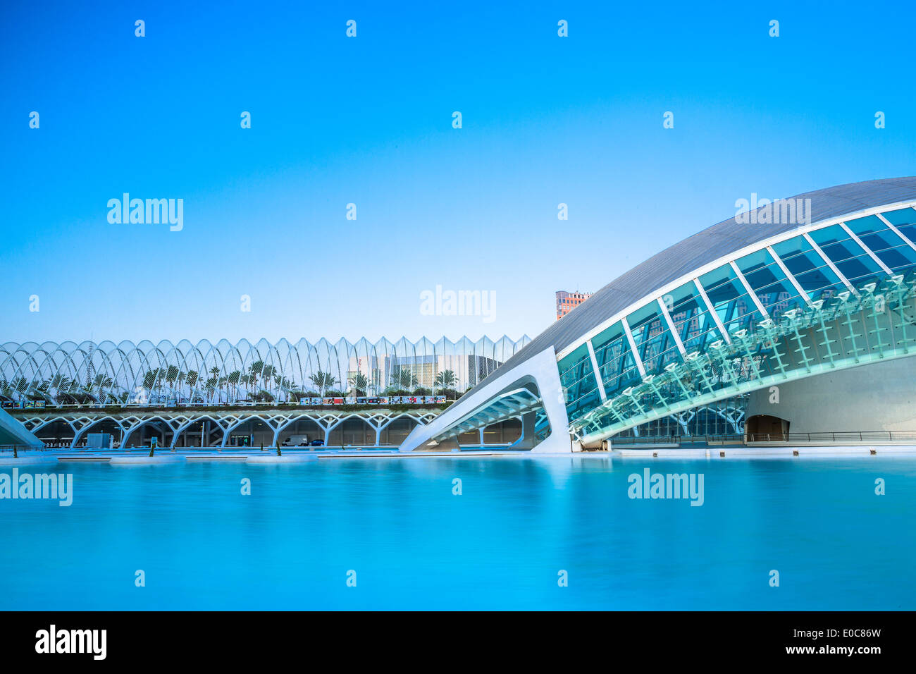 Spanish Modern Architecture Stock Photo - Alamy