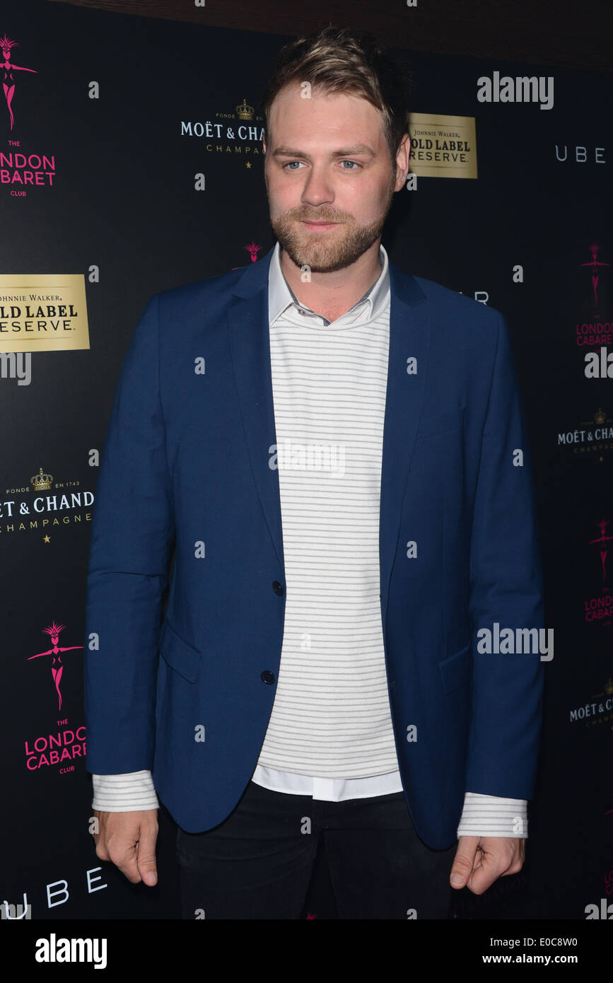 London, UK. 8th May 2014. Brian McFadden arrive at The London Cabaret ...