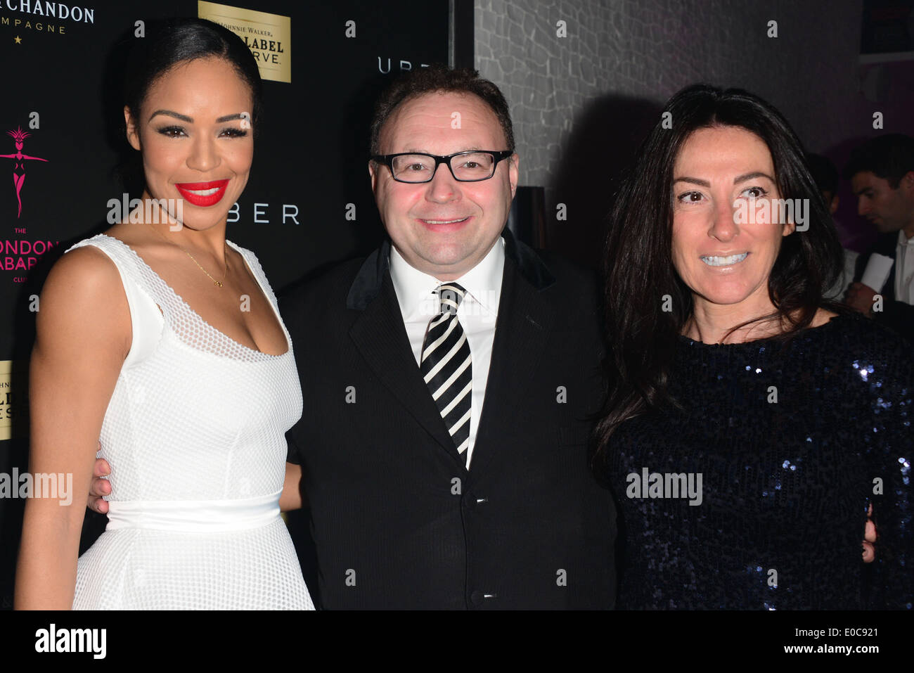 London, UK. 8th May 2014. Sarah-Jane Crawford and Jonathan Shalit ...
