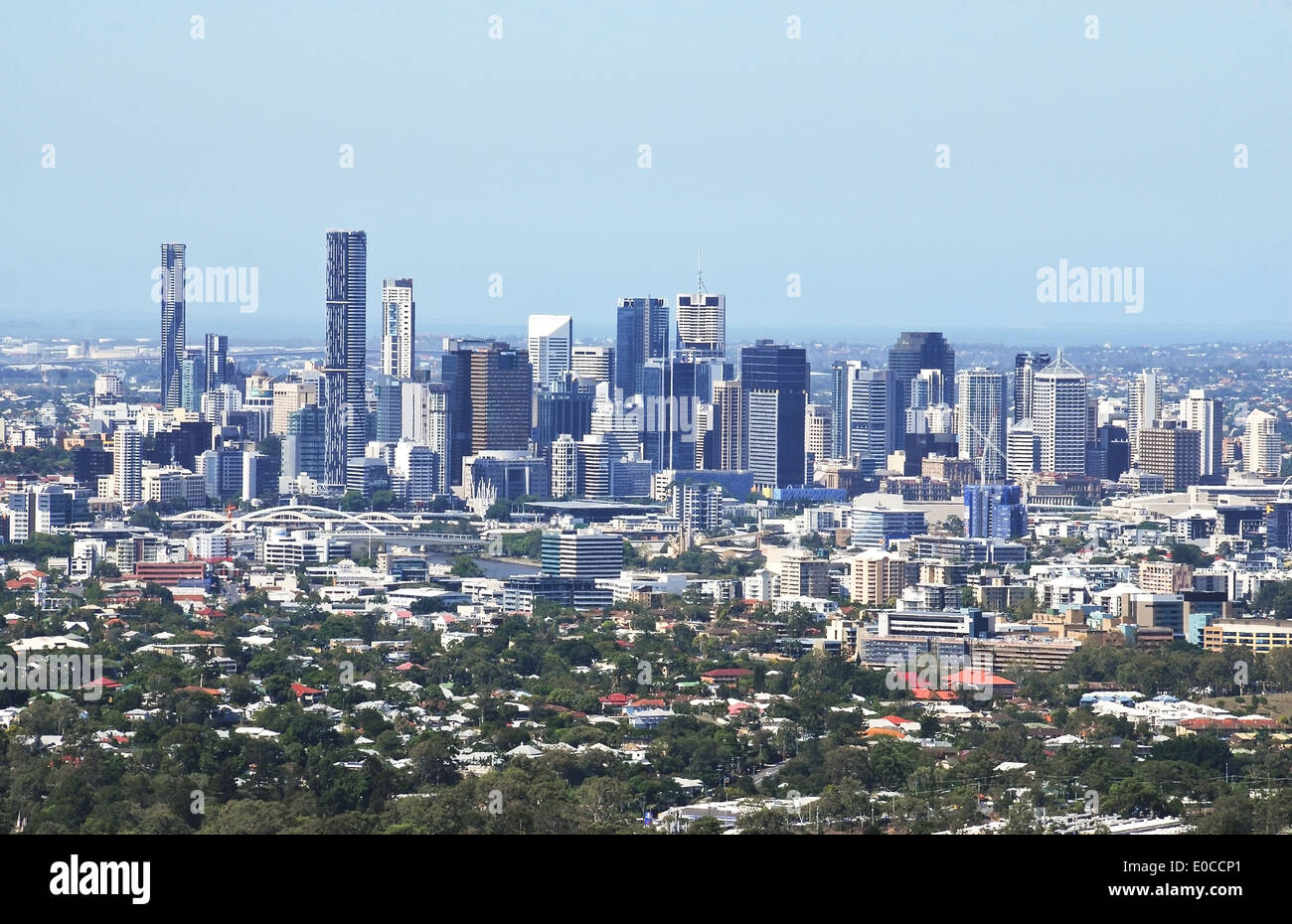 Brisbane Lookout Mt Coot-tha, Australia Stock Photo - Alamy