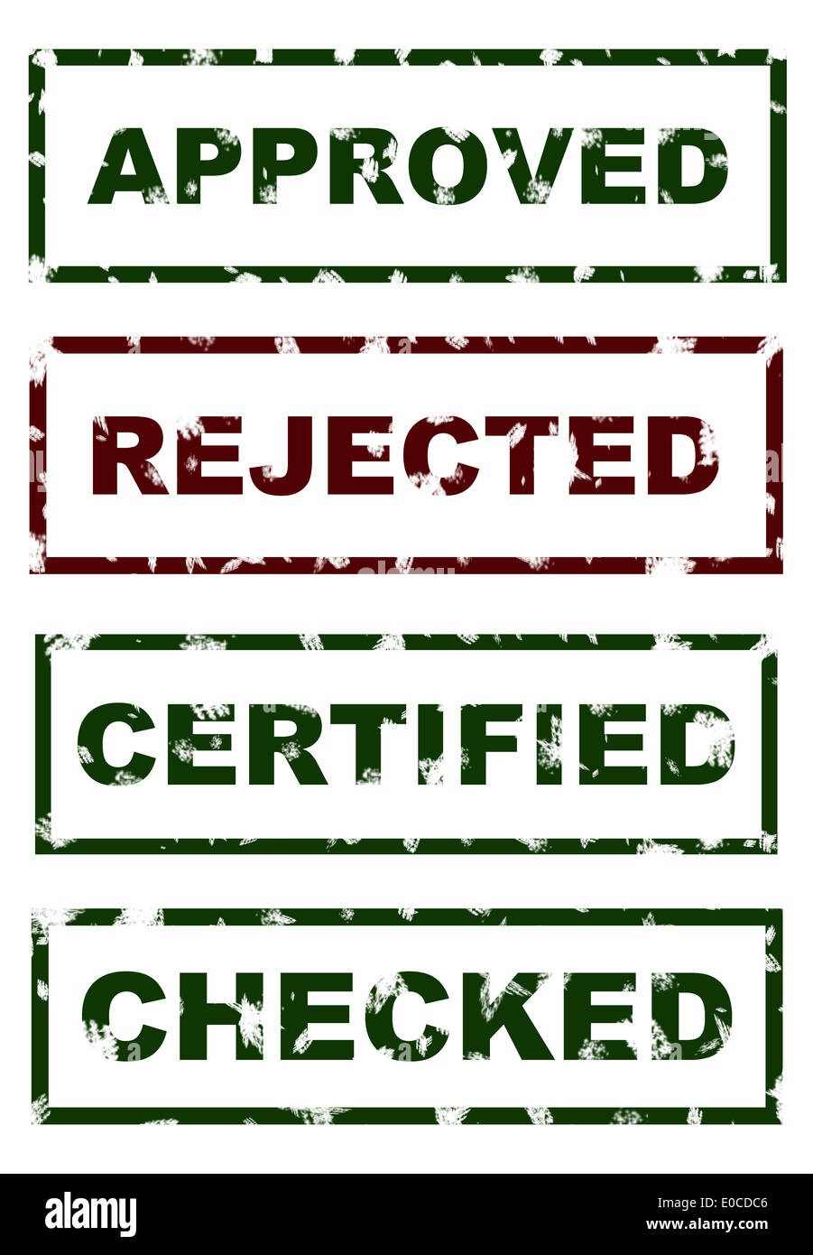 Certified stamp hi-res stock photography and images - Alamy