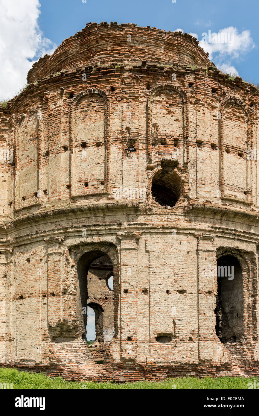 Old Ruins Of Chiajna Monastery In Romania. Built in 1792 Chiajna ...