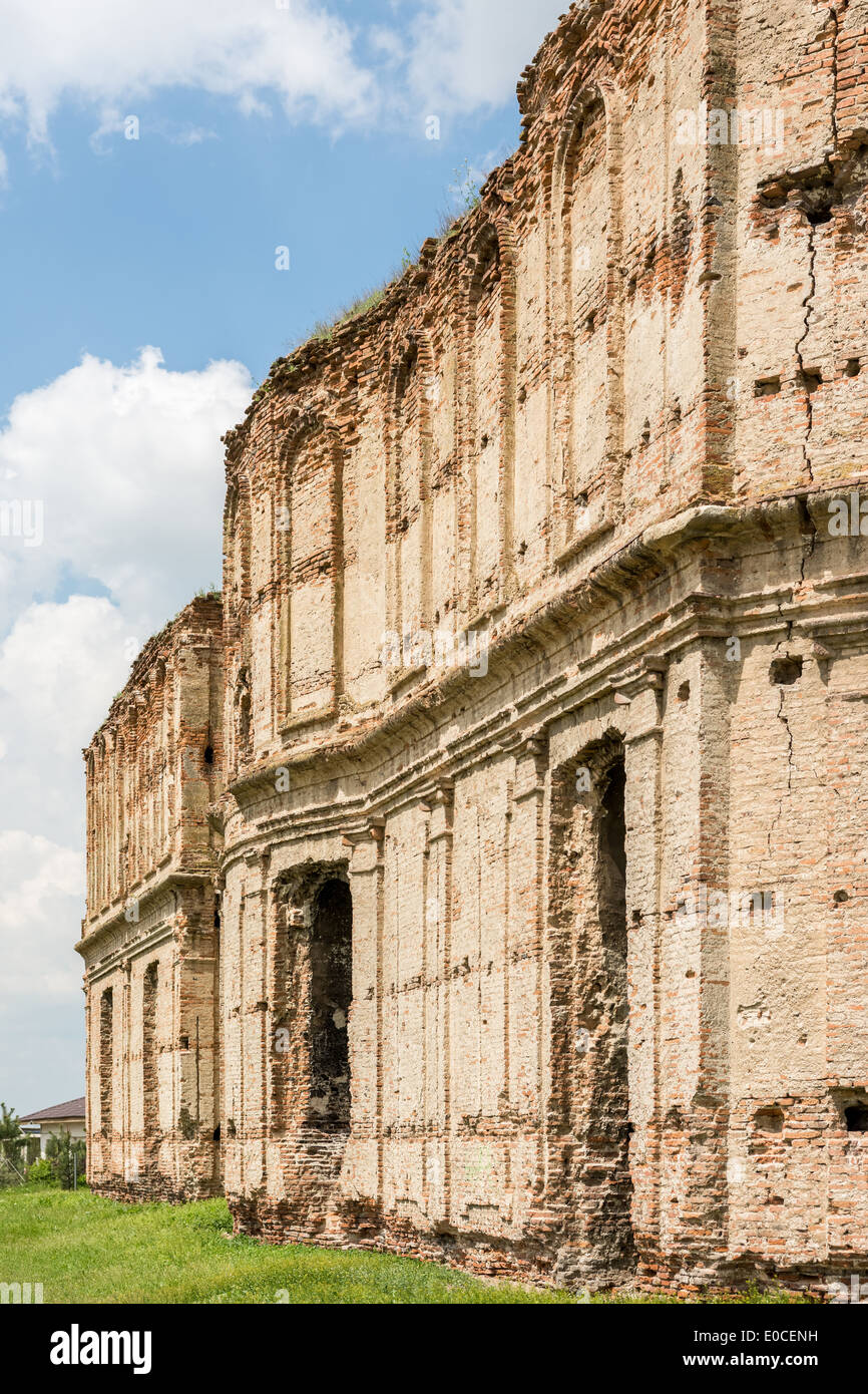 Old Ruins Of Chiajna Monastery In Romania. Built in 1792 Chiajna ...