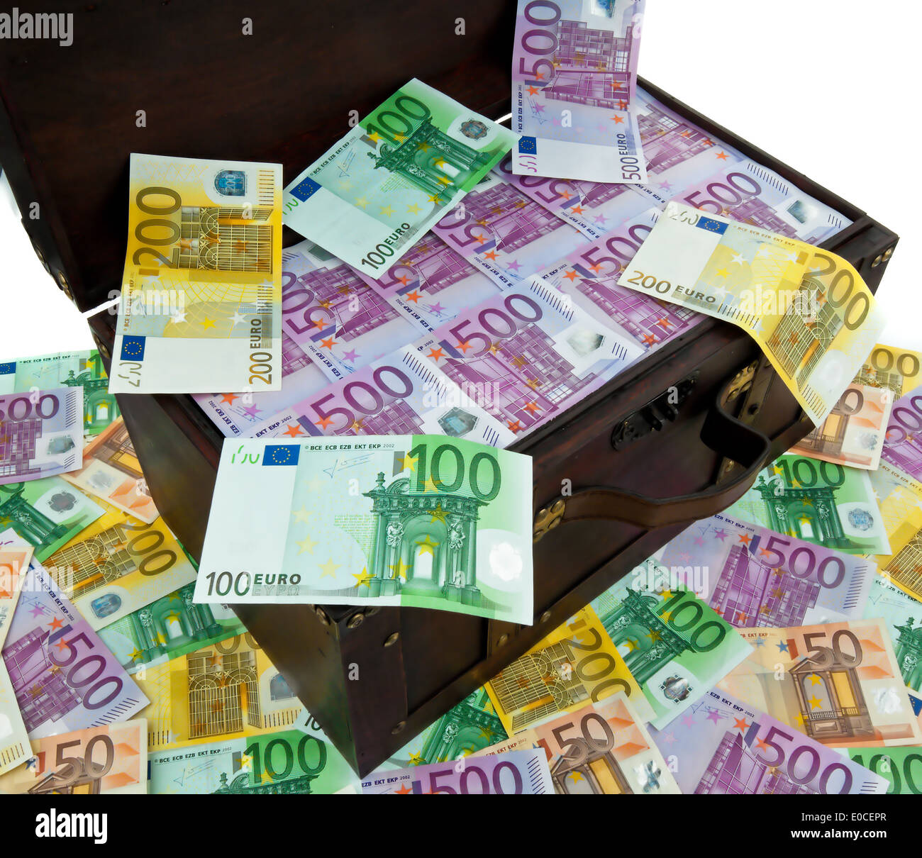 Money chest hi-res stock photography and images - Alamy