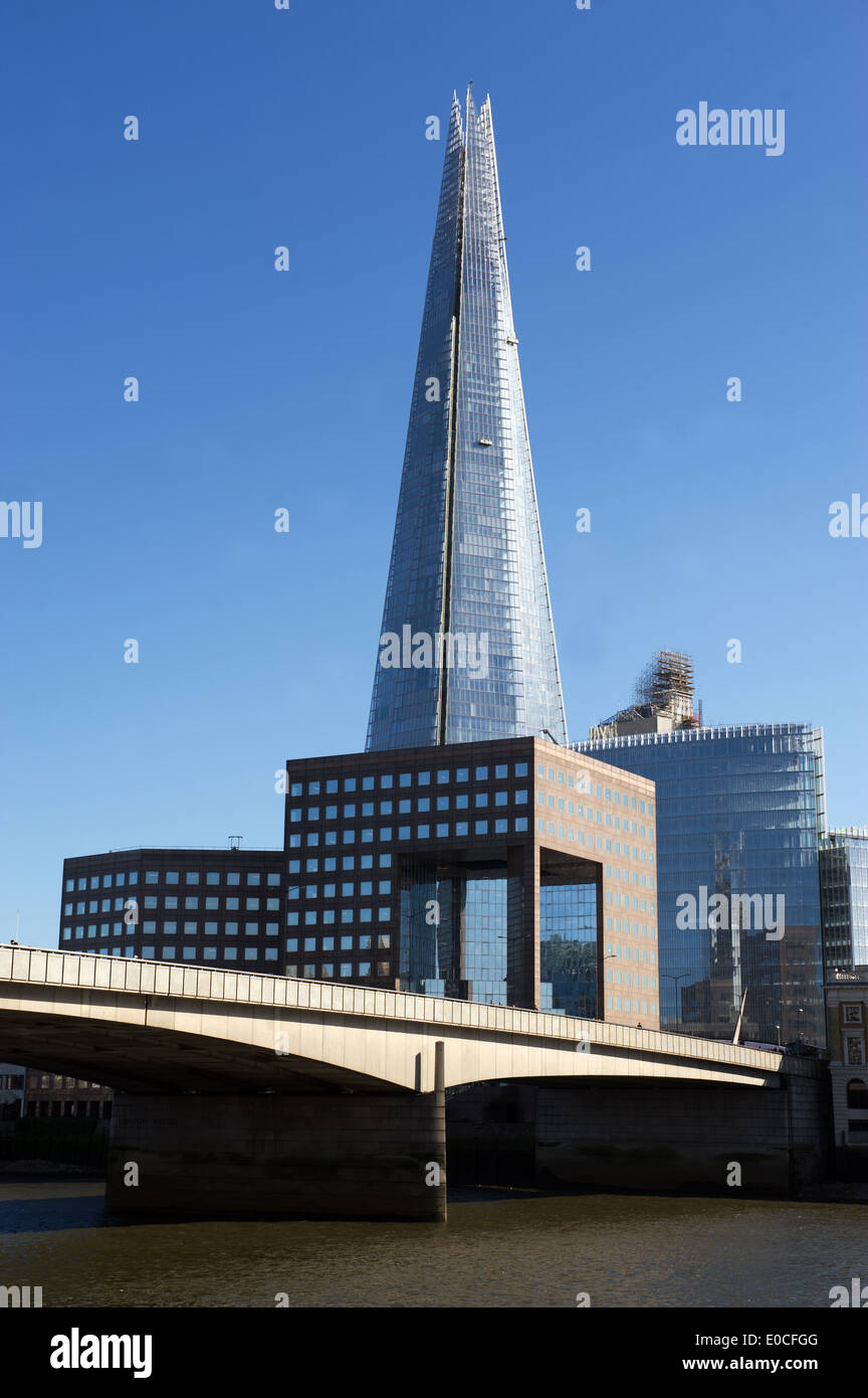 The Shard, also referred to as the Shard of Glass, London, England, UK ...