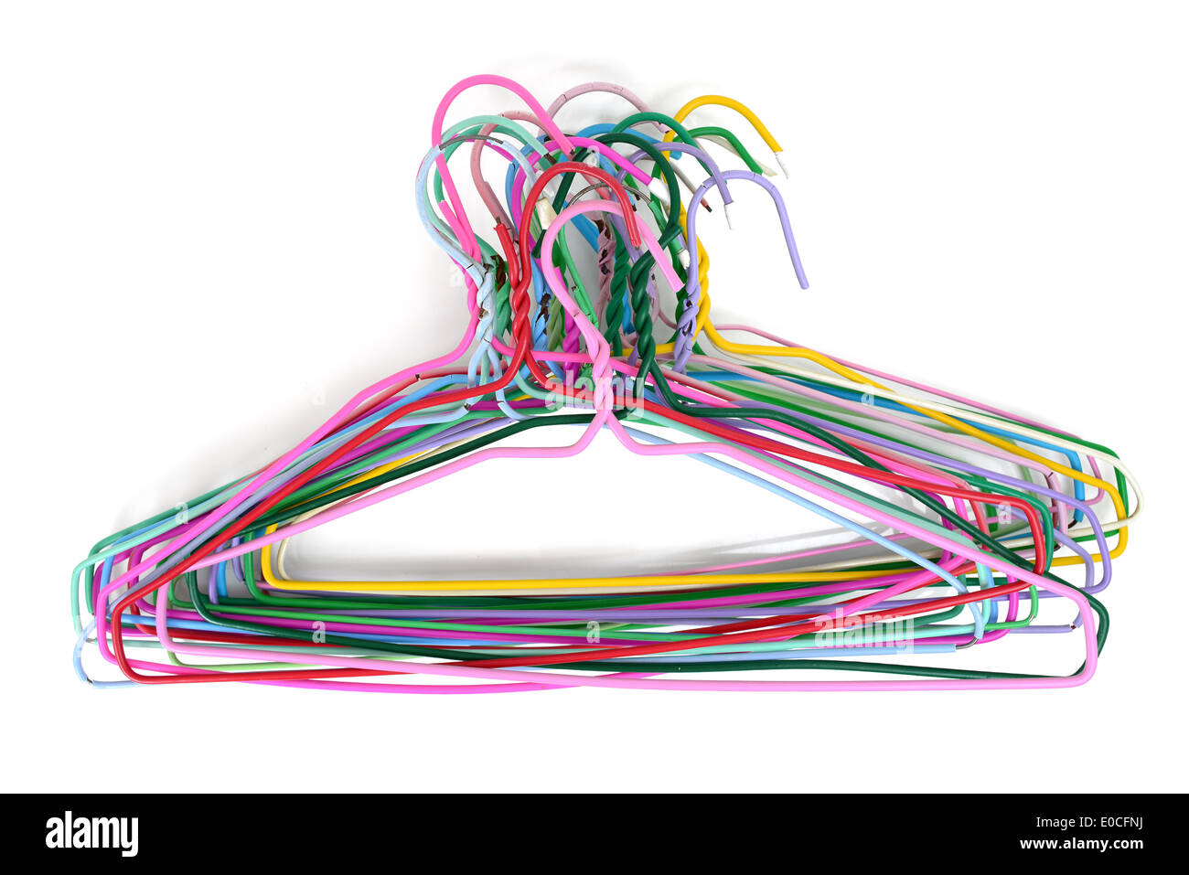 Color hangers hi-res stock photography and images - Alamy