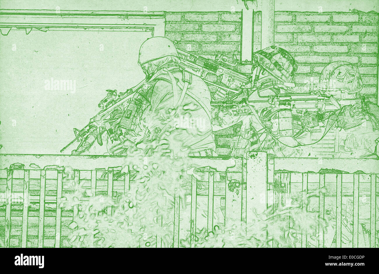 Military strategic drawing hi-res stock photography and images - Alamy