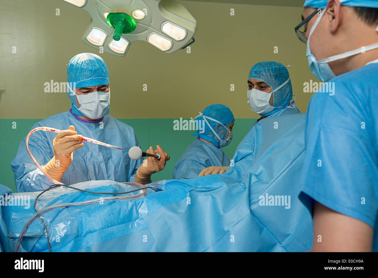 Hip prosthesis, surgery Stock Photo - Alamy