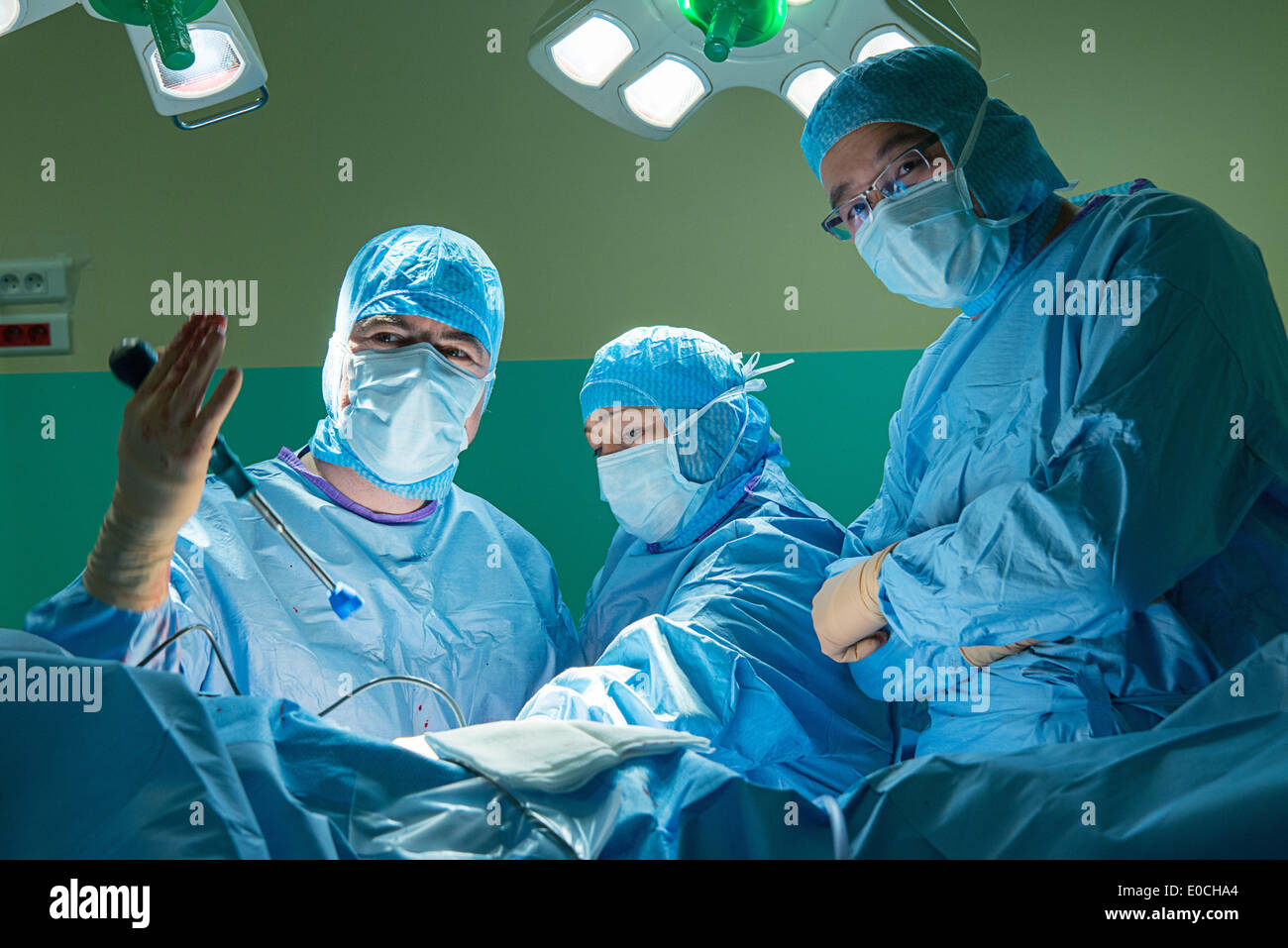 Hip prosthesis, surgery Stock Photo - Alamy