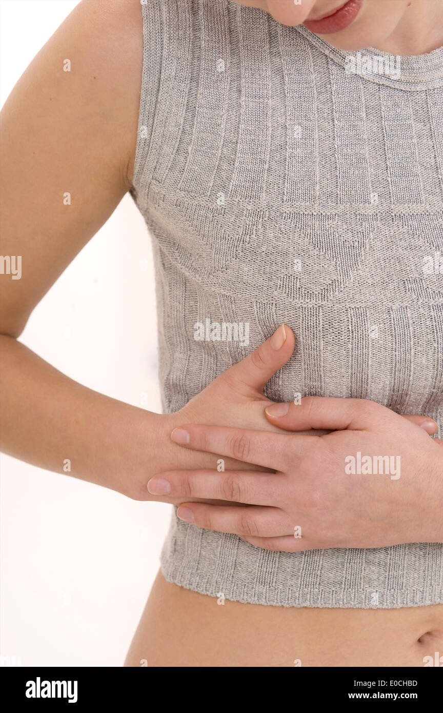 Pain in the side Stock Photo - Alamy