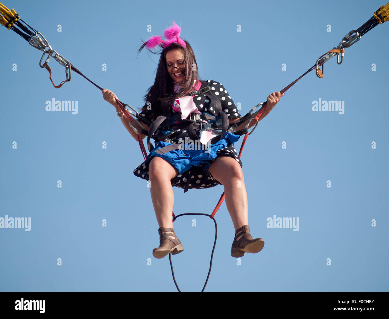 Bungee ride hi-res stock photography and images - Alamy