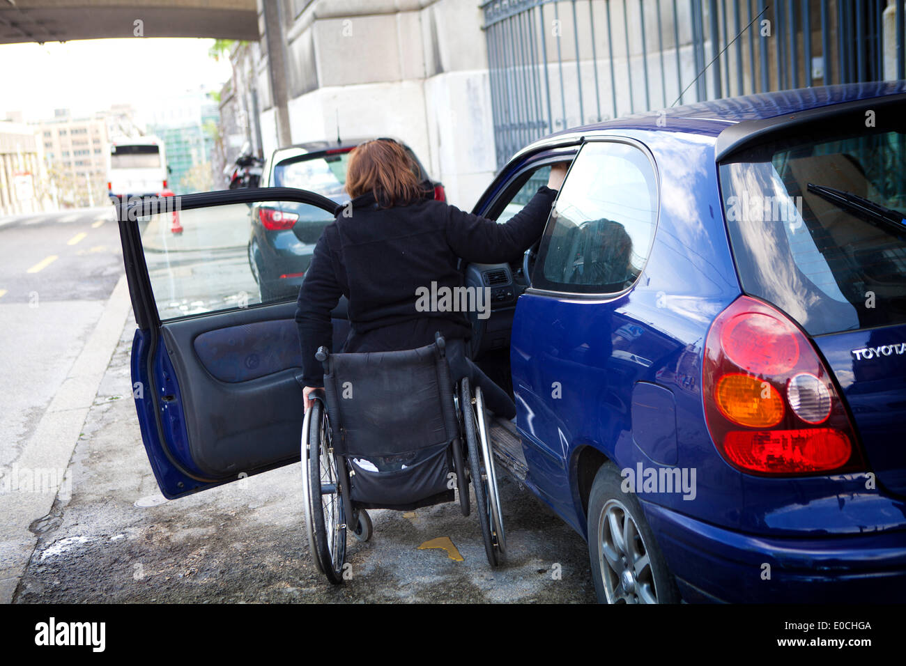Disabled automobile hi-res stock photography and images - Alamy