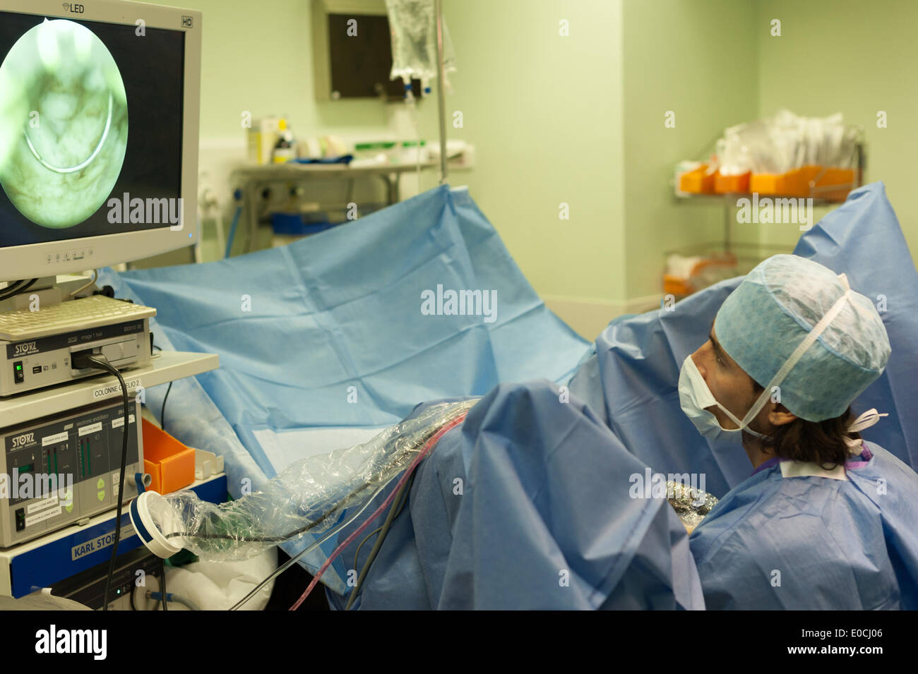 Gynecological operation fibroids hi-res stock photography and images ...