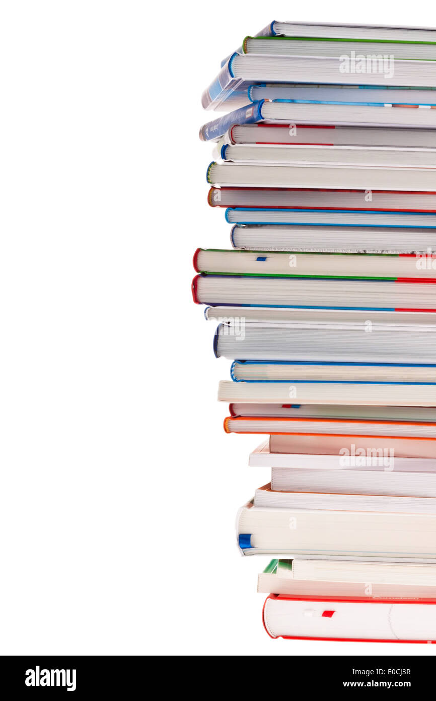 Pile of books Stock Photo - Alamy