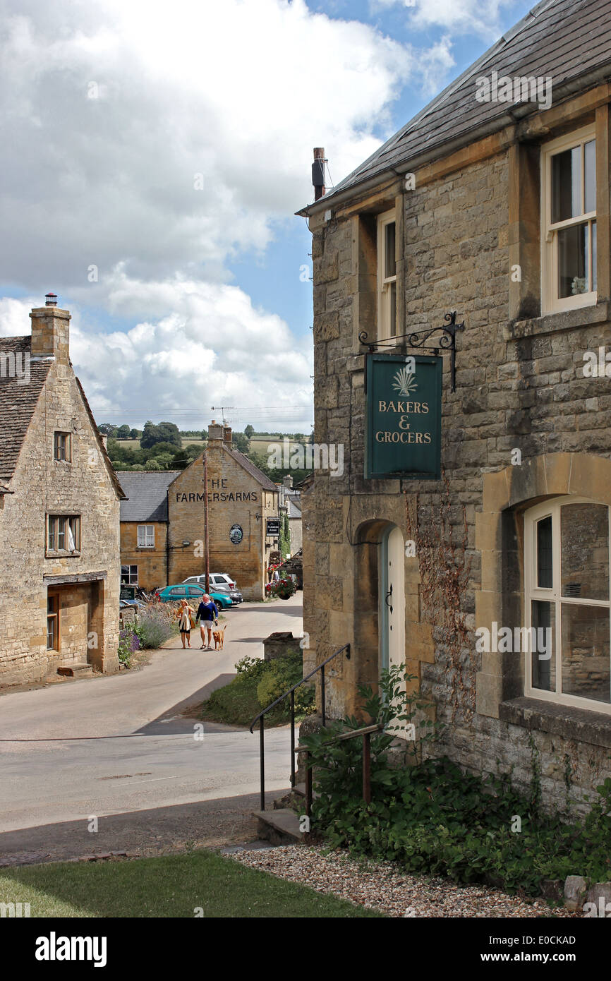 Guiting Power picturesque village in the Cotswolds Stock Photo - Alamy