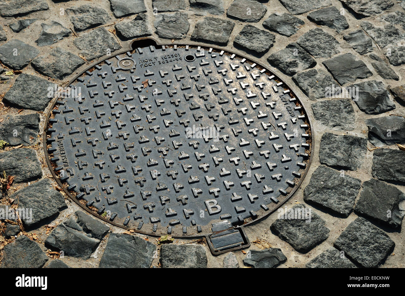 Pavement Manhole High Resolution Stock Photography and Images - Alamy