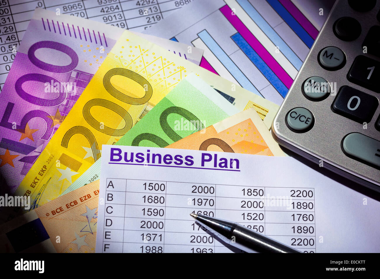A business plan Stock Photo - Alamy