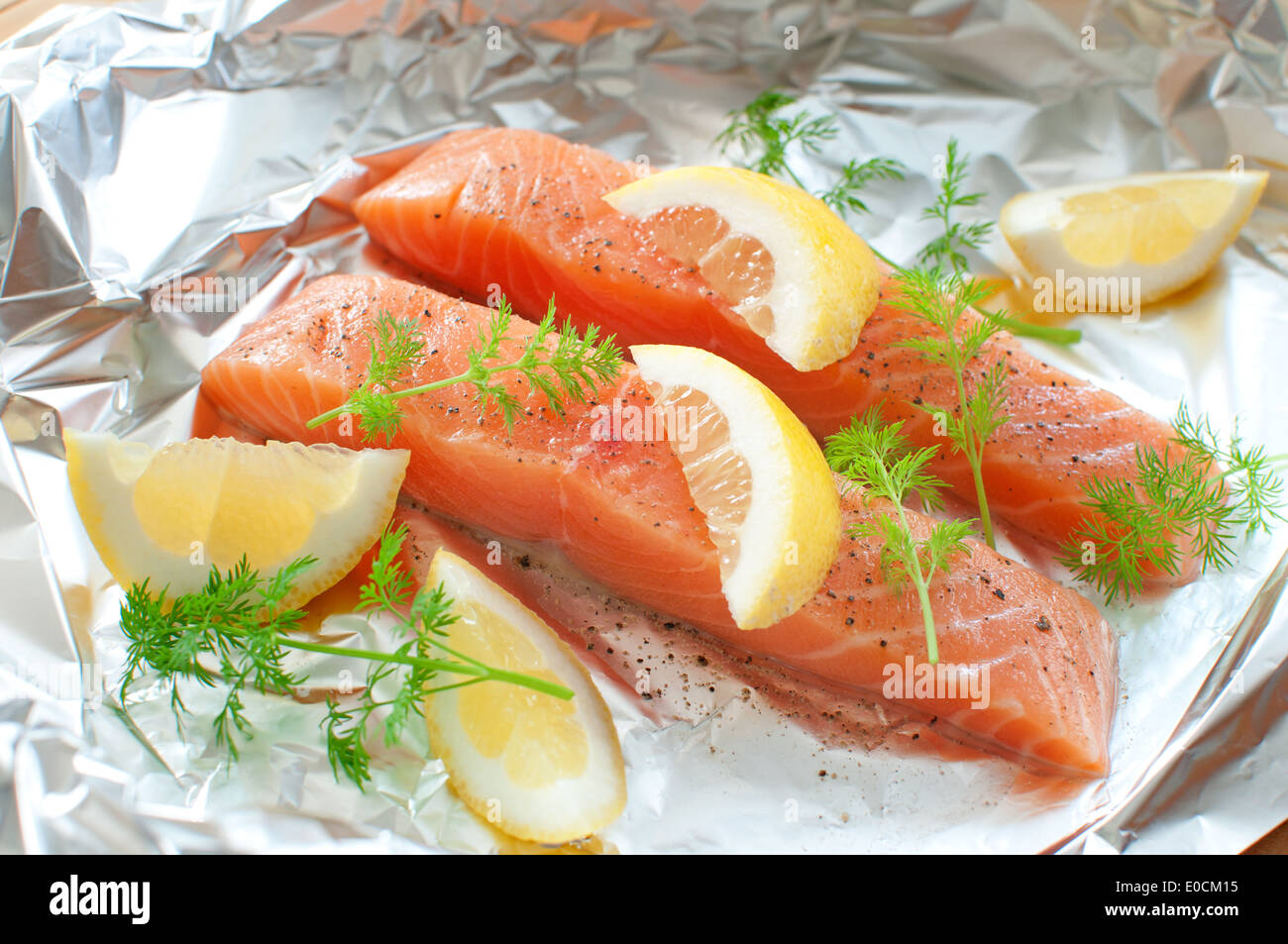Raw Fish Fillets High Resolution Stock Photography and Images - Alamy