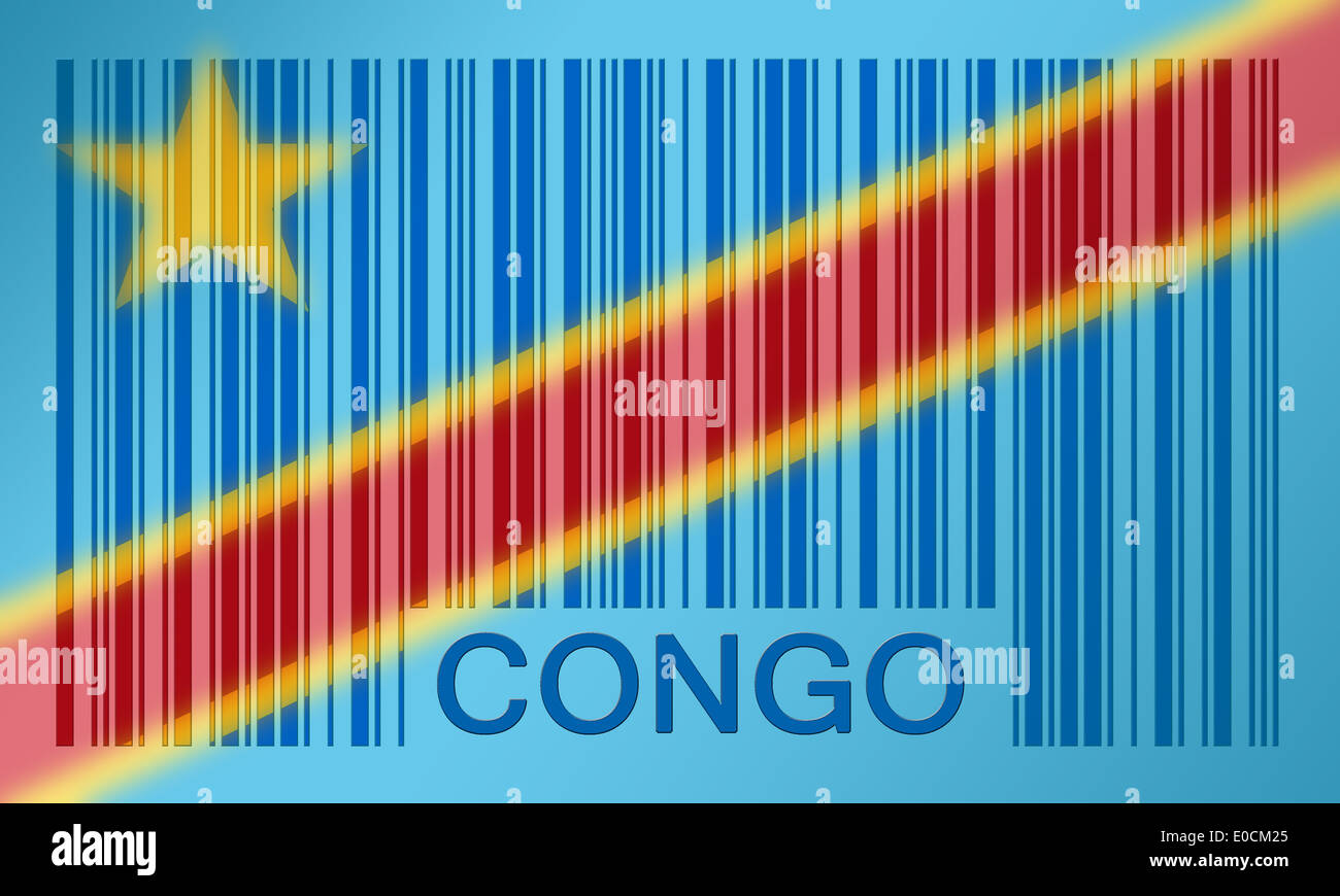 Congo painted flag hi-res stock photography and images - Alamy