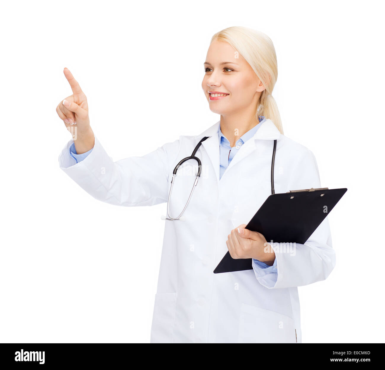 Doctor stethoscope virtual screen hi-res stock photography and images ...