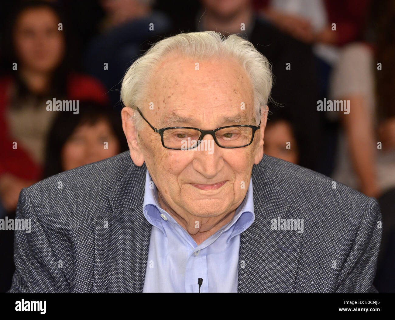 Berlin, Germany. 08th May, 2014. Egon Bahr, SPD politician, is picured ...