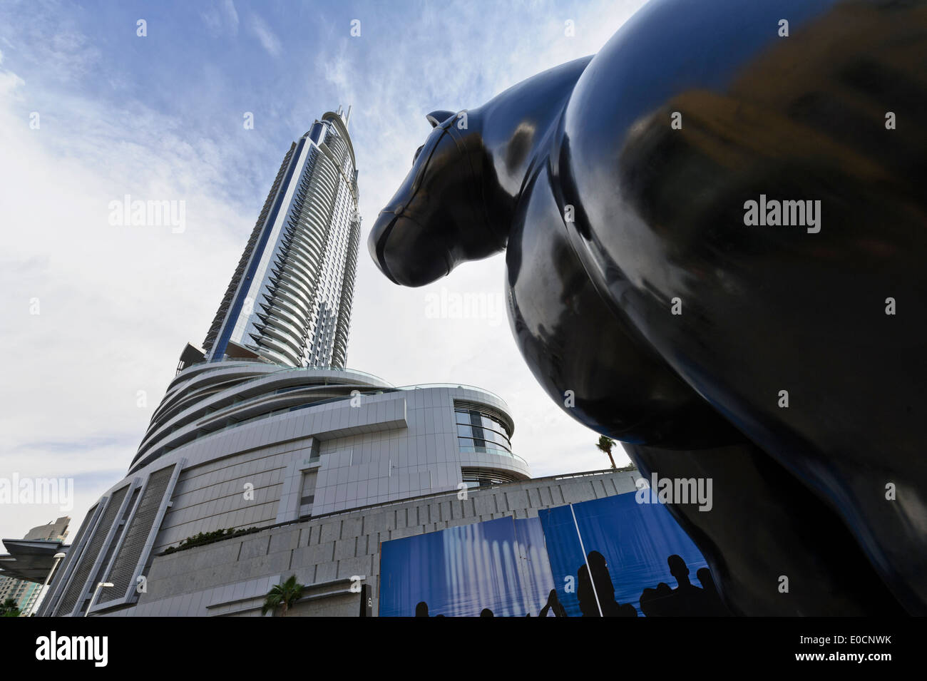 The Address building in Dubai, United Arab Emirates, UAE Stock Photo ...