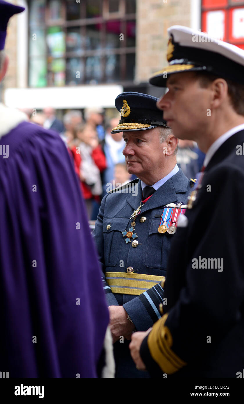 Saint Peter Port, Guernsey. 09th May, 2014. Today marks the 69th ...