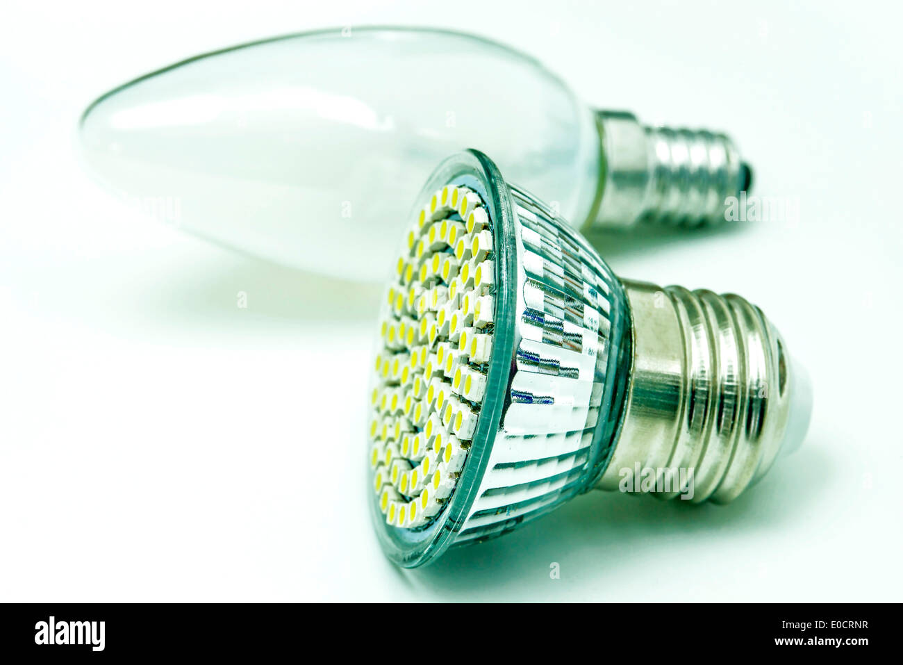 Light bulbs, old and modern LED Stock Photo - Alamy