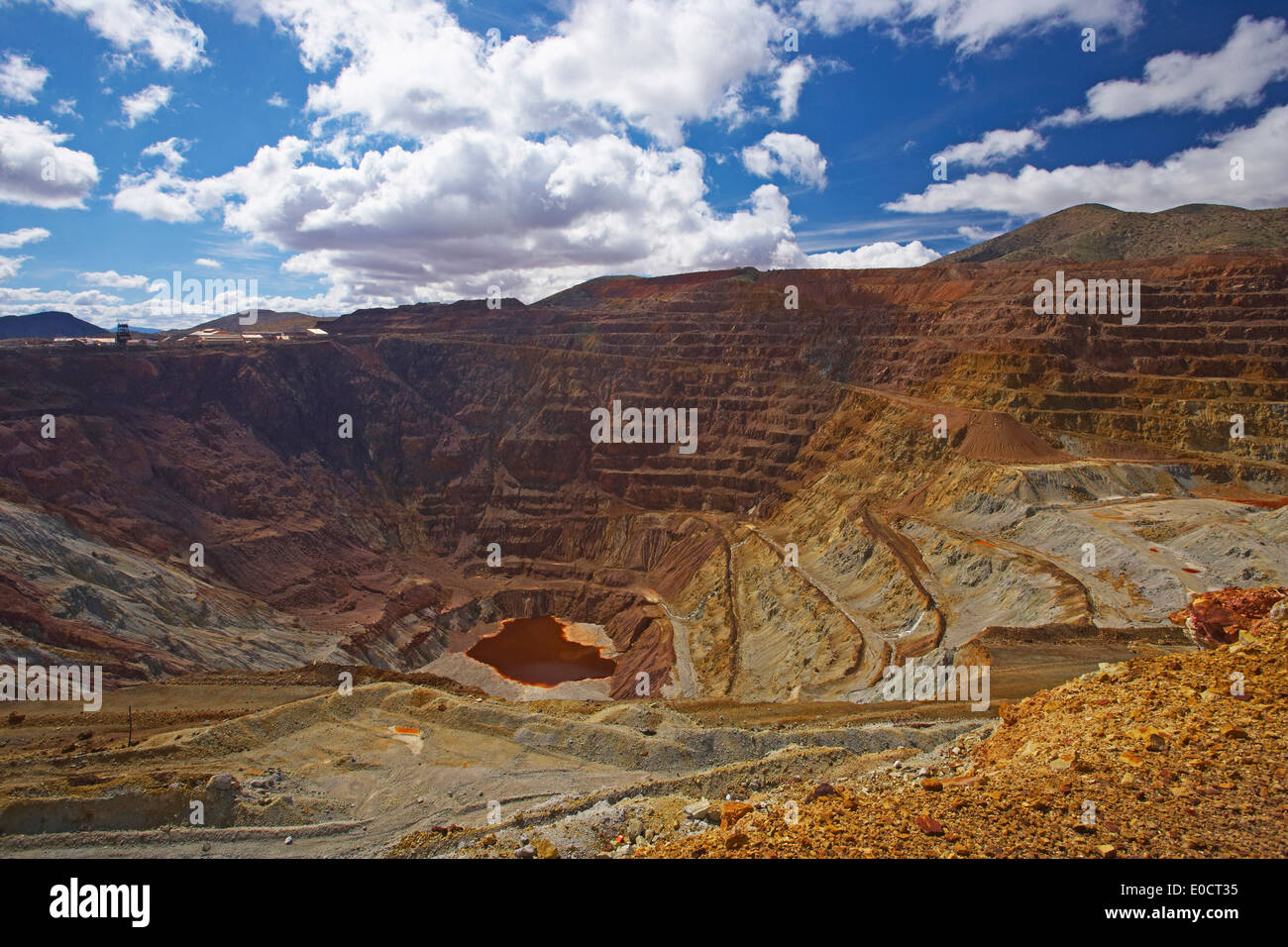 Desert pit hi-res stock photography and images - Alamy