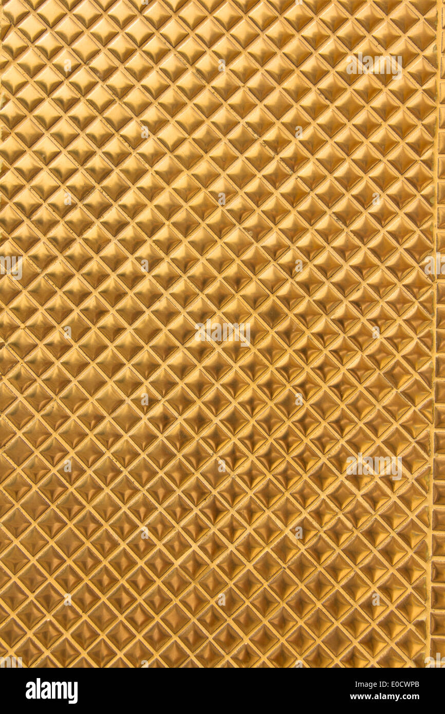 Golden square ceramic tile texture hi-res stock photography and images ...