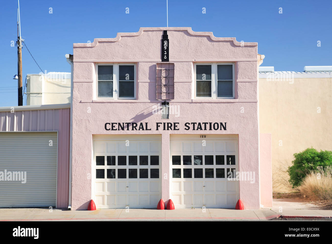 Central fire station 1938 marfa hi-res stock photography and images - Alamy