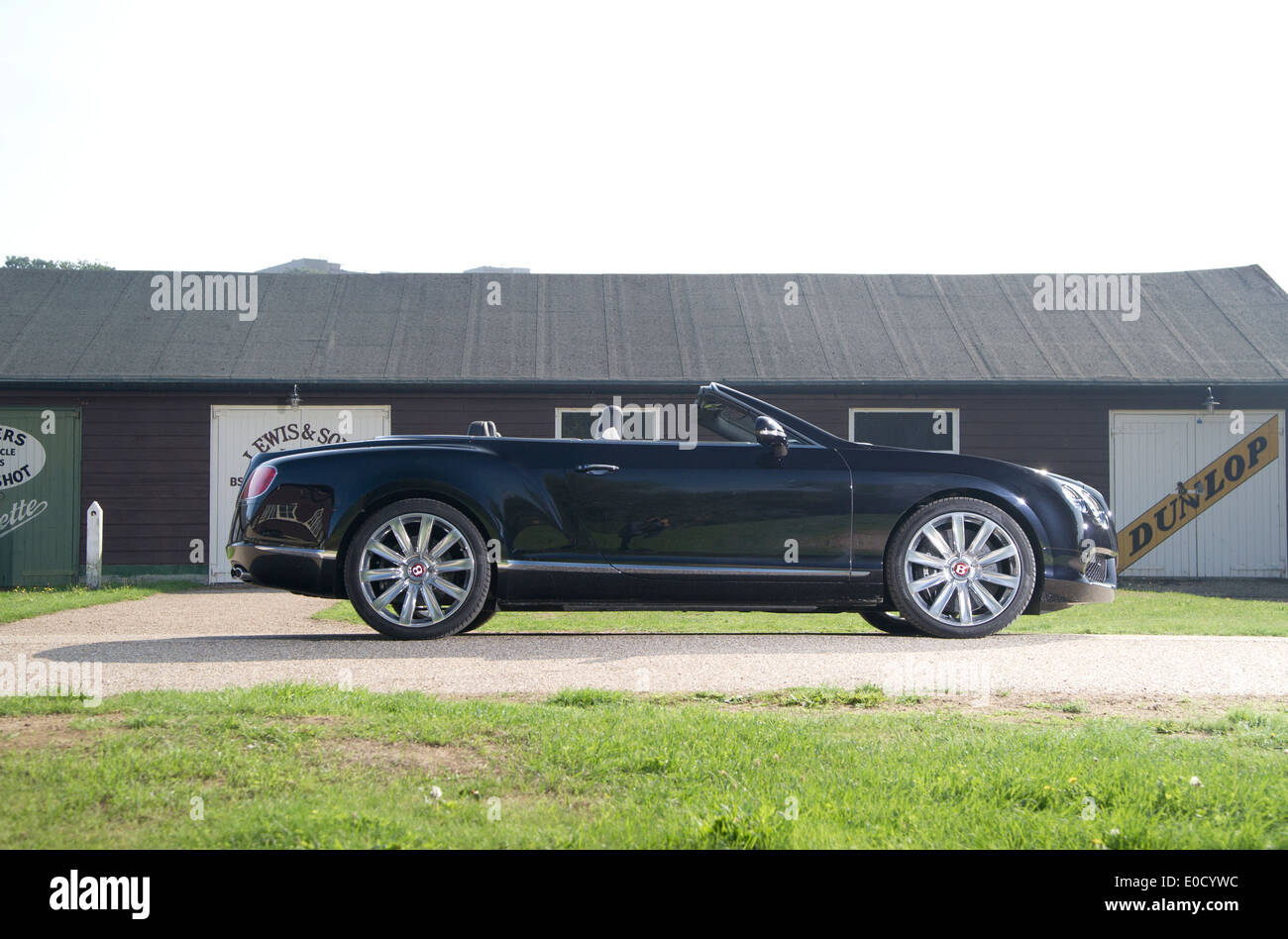 2013 Bentley GTC luxury British convertible car Stock Photo - Alamy
