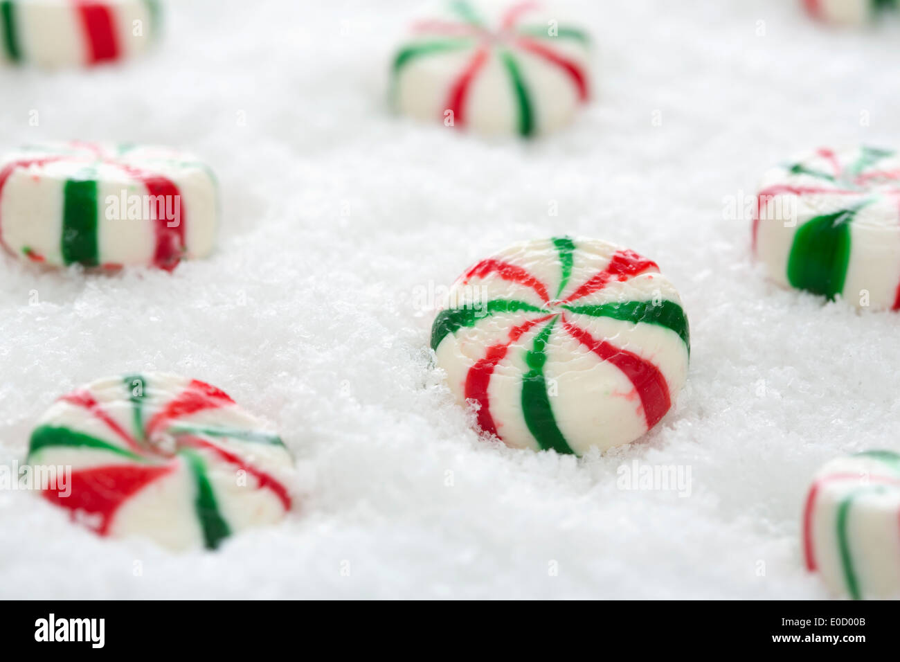 White mint candy still life hi-res stock photography and images - Alamy