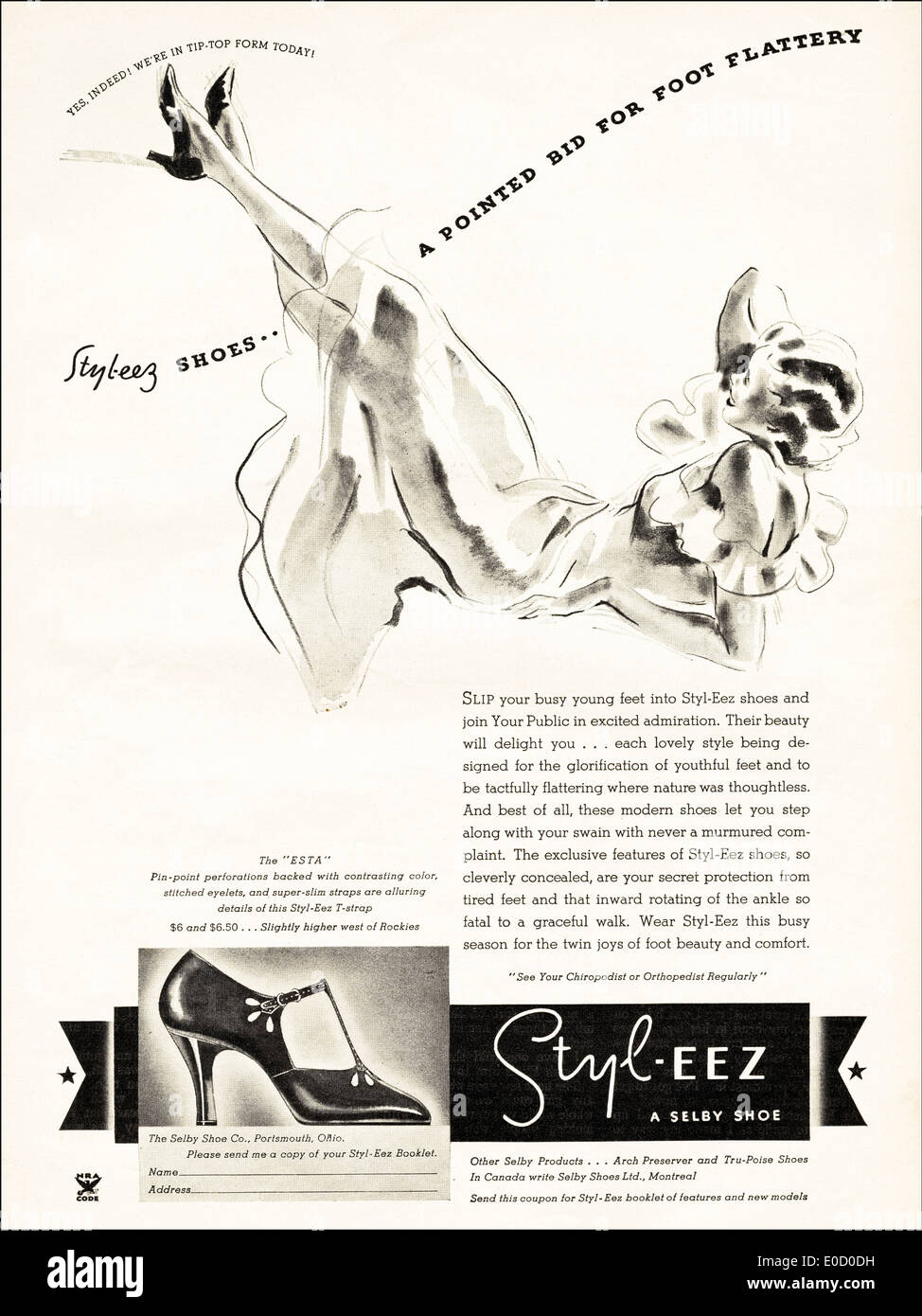 Shoes ad hi-res stock photography and images - Alamy