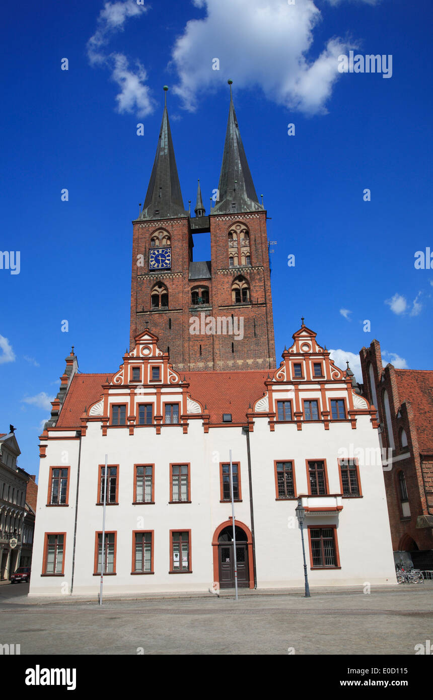 Stendal, Marienkirche, St. Marys Church, Altmark, Sachsen-Anhalt ...
