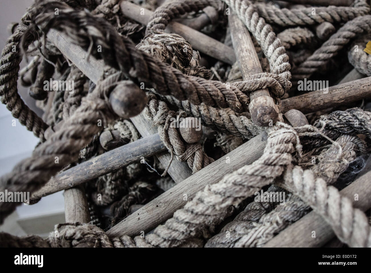 Rope ladder danger hi-res stock photography and images - Alamy