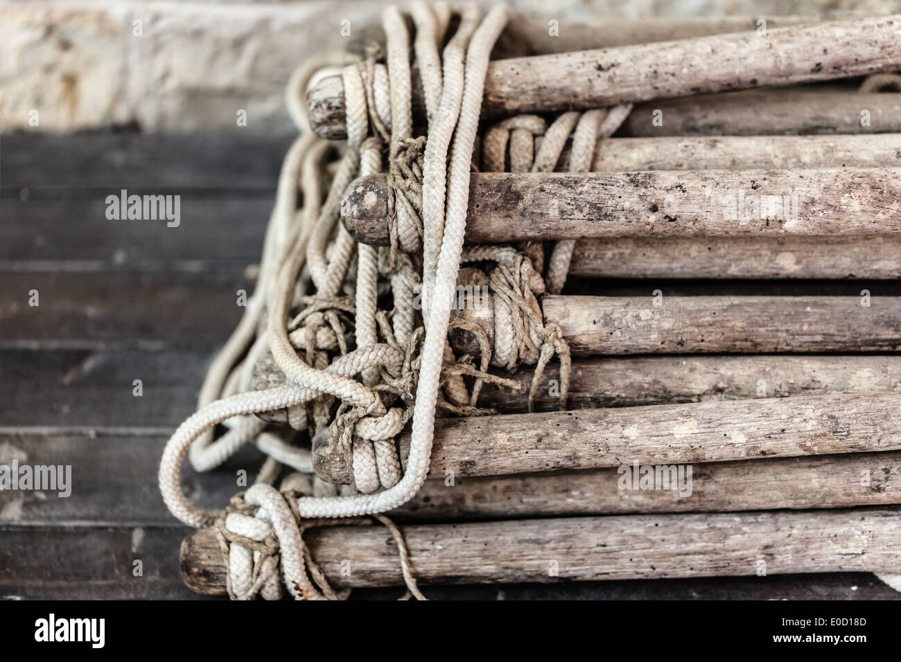 Ancient ladder hi-res stock photography and images - Alamy