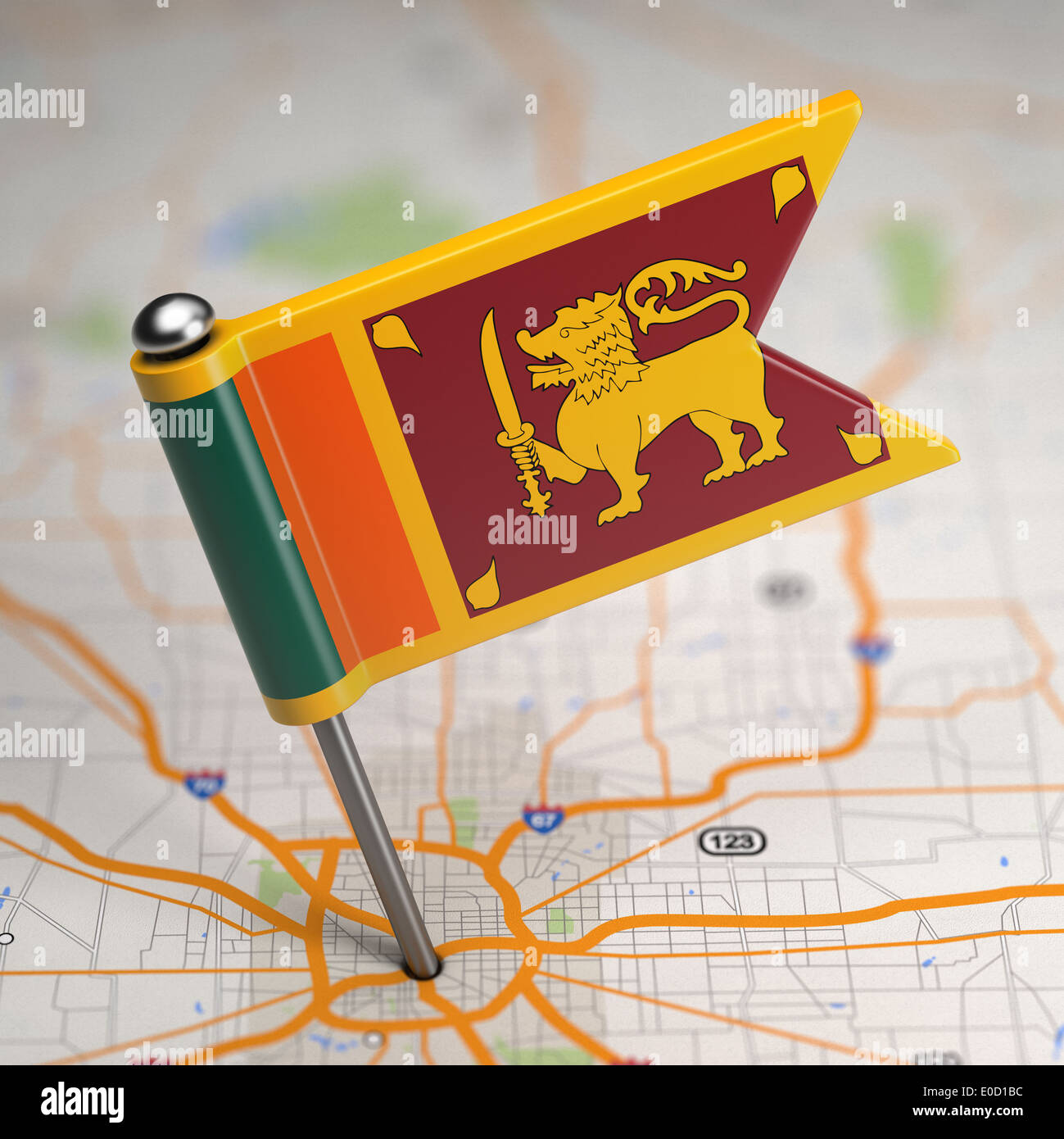 Flag democratic socialist republic sri hi-res stock photography and ...