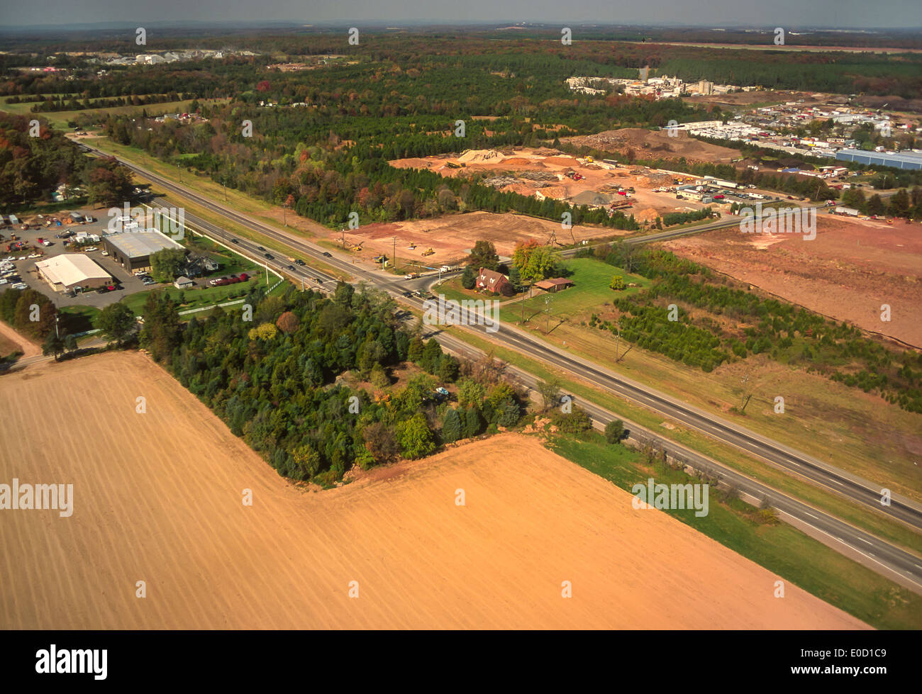 Drei Landformen In Virginia