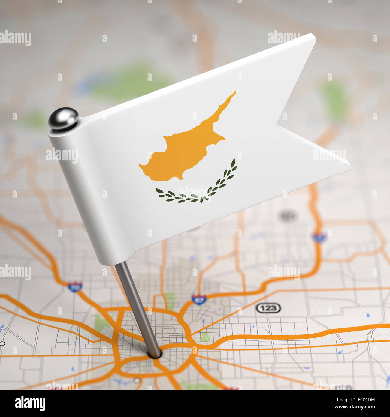 Republic cyprus on map hi-res stock photography and images - Alamy