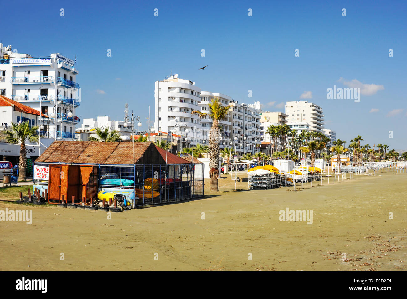Larnaca beach hi-res stock photography and images - Alamy
