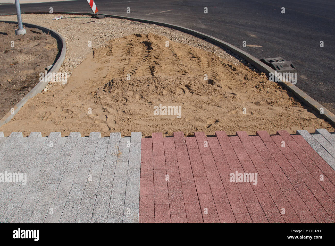 Sidewalk construction hi-res stock photography and images - Alamy