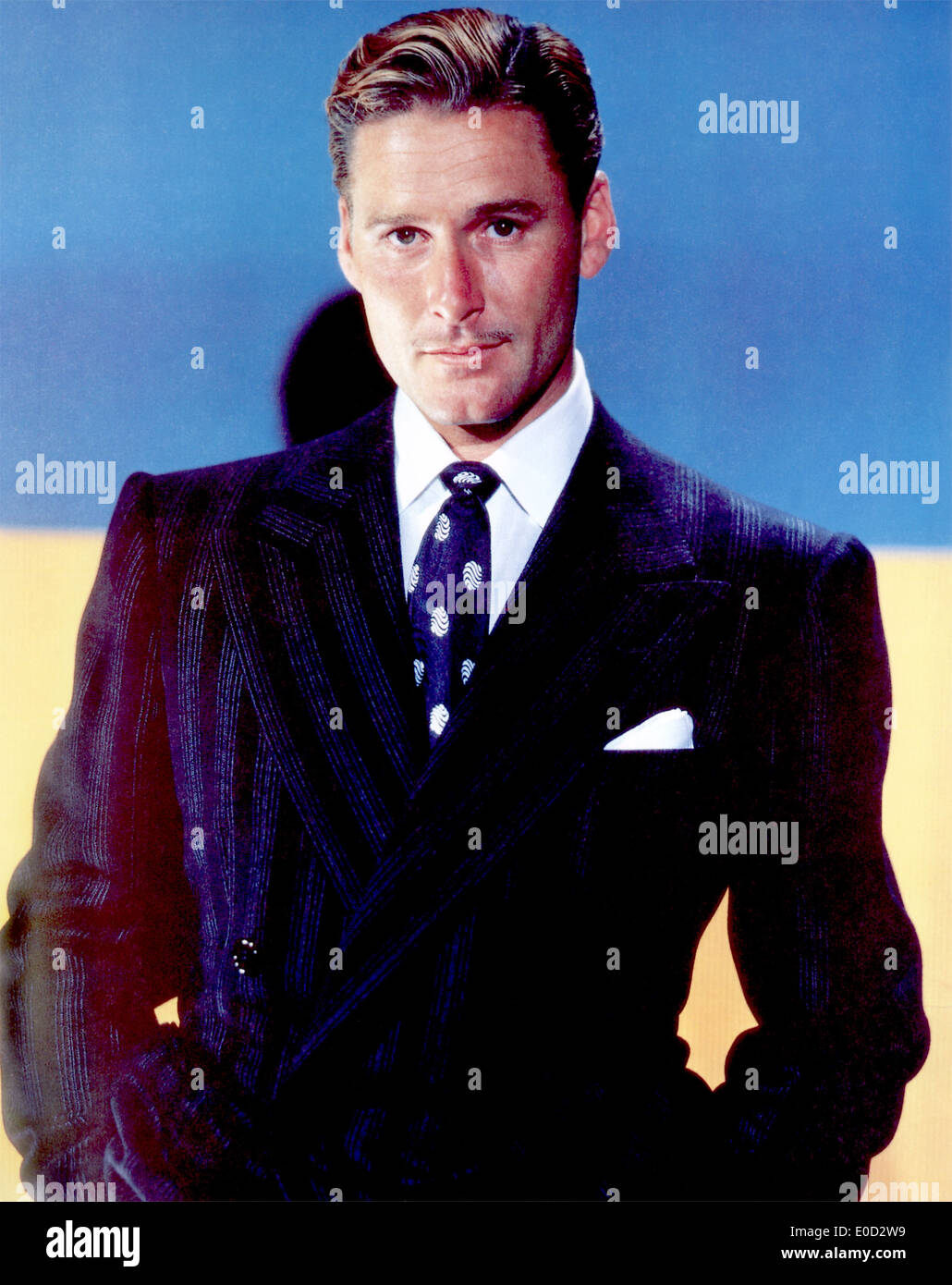ERROL FLYNN (1909-1959) Australian film actor about 1940 Stock Photo ...
