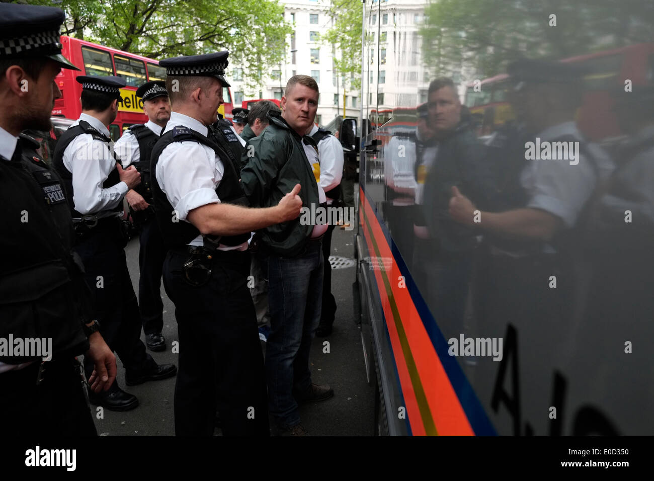 Britain first leader arrest hi-res stock photography and images - Alamy