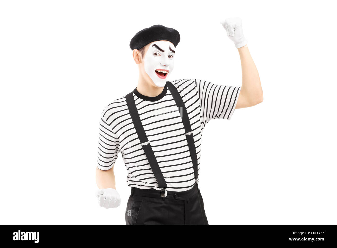 Posing with street performer hi-res stock photography and images - Alamy