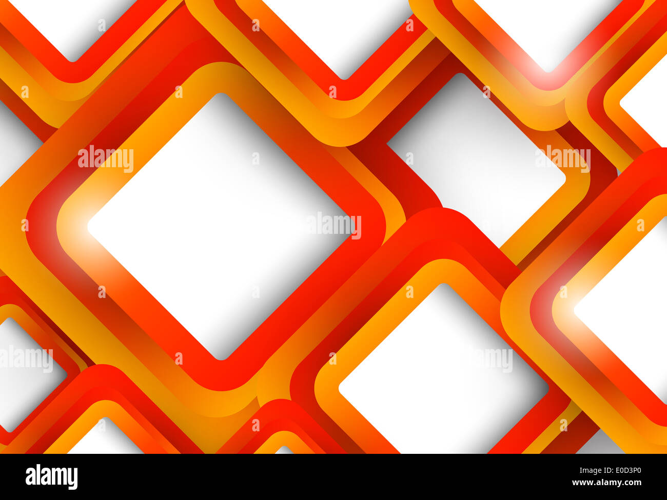 Abstract orange background with squares Stock Photo - Alamy