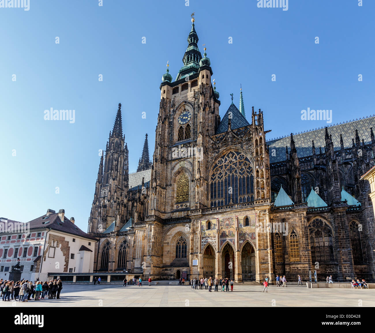 Saint Vitus Cathedral Stock Photo - Alamy