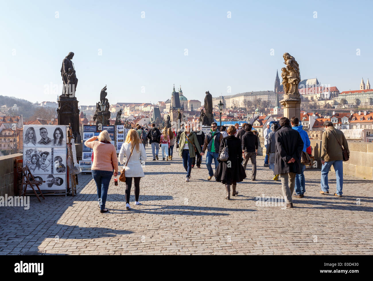 Charles Bridge prague Stock Photo - Alamy