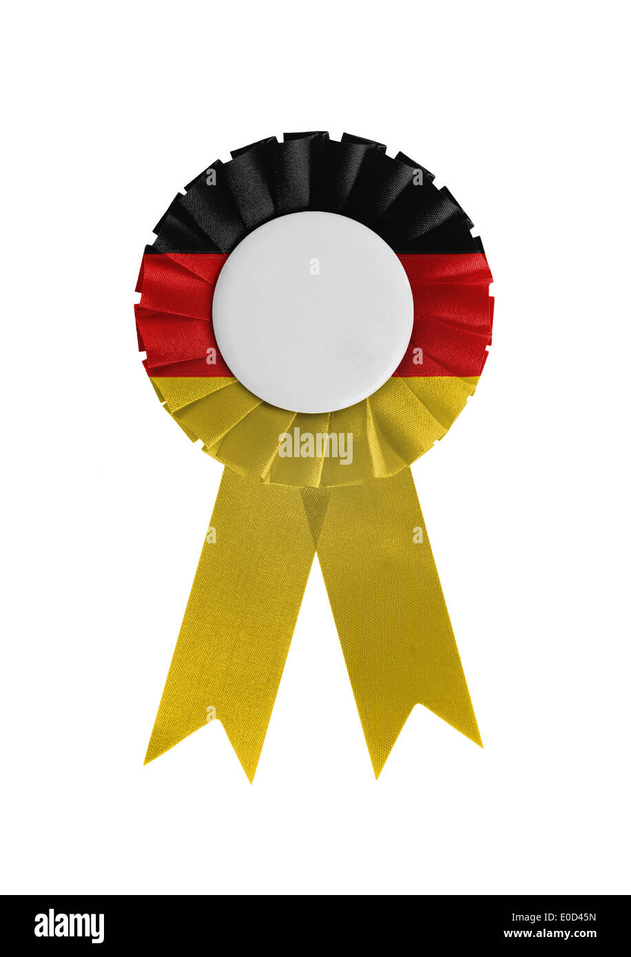 Award ribbon isolated on a white background Germany Stock Photo - Alamy