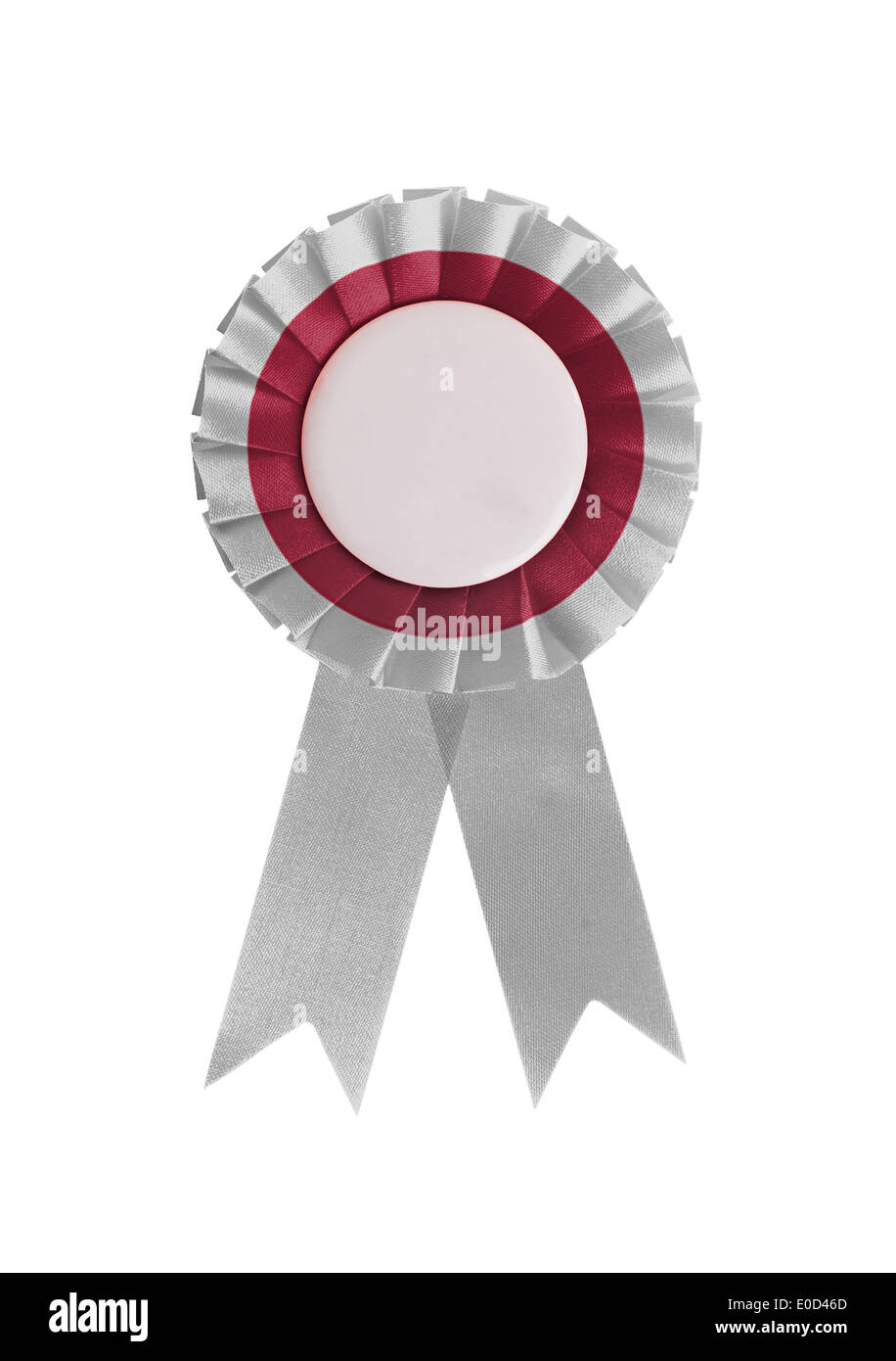 Award ribbon isolated on a white background Japan Stock Photo - Alamy